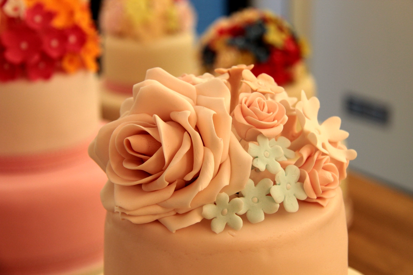 Wedding Cakes made by students at our classes (Photo Gallery) | Fair Cake