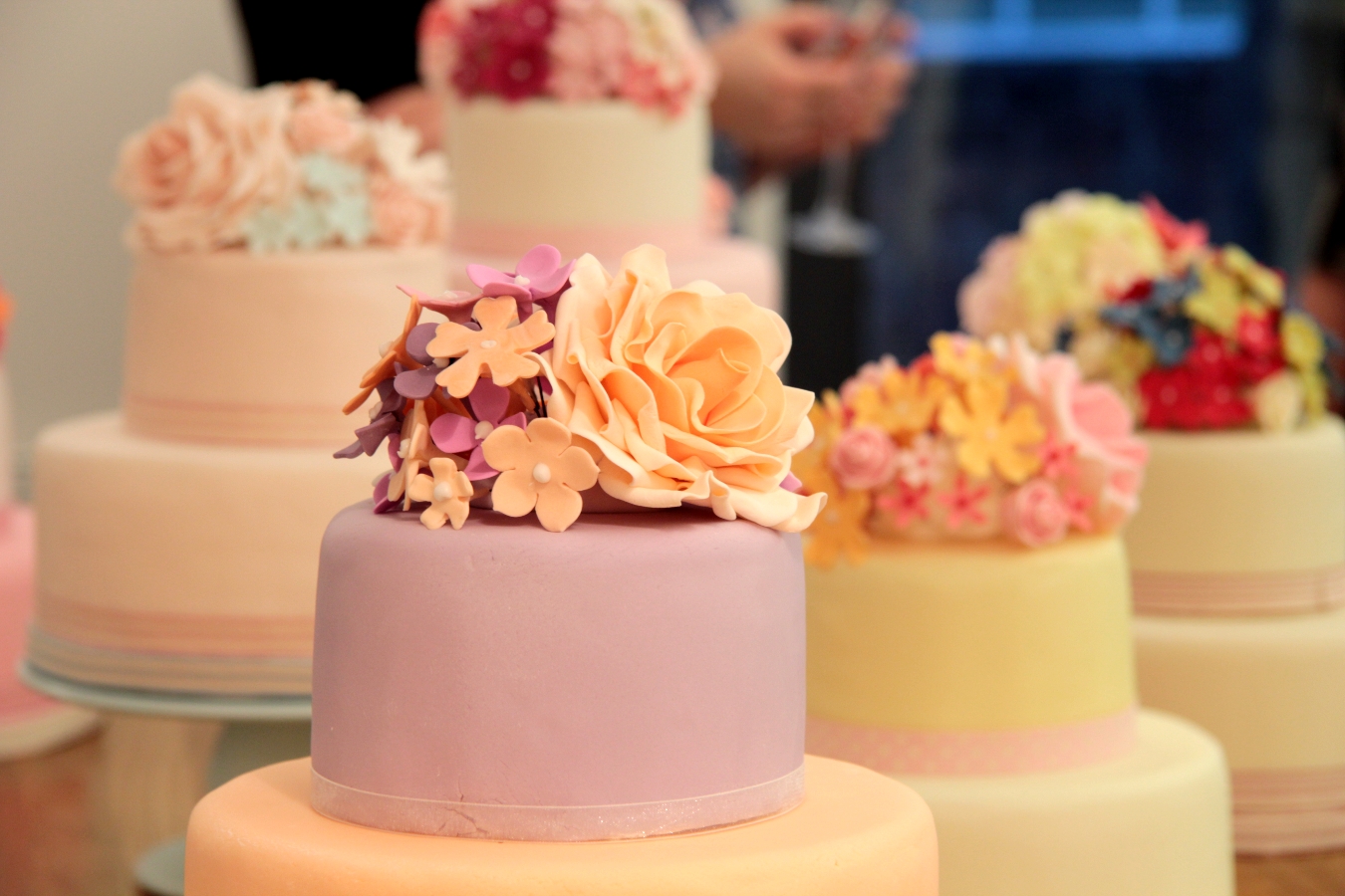 Wedding Cakes made by students at our classes (Photo Gallery) | Fair Cake